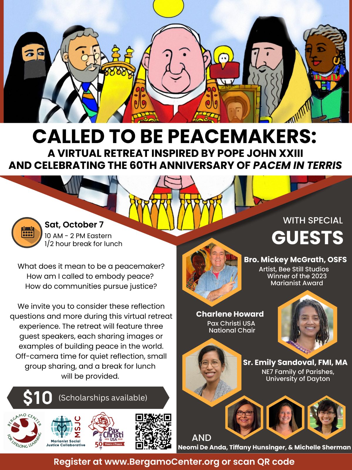 Oct 7 retreat flyer – Pax Christi USA