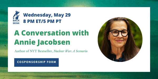 Annie-Jacobsen-BfB-event-May29 – Pax Christi USA